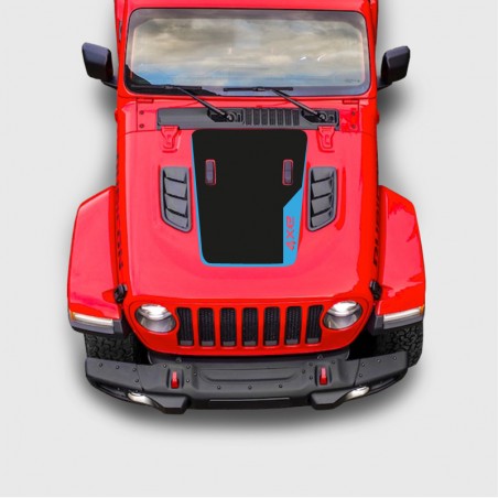 4xe Stickers For Jeep Wrangler Hood
