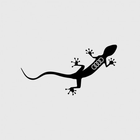 Audi Lizard Logo Decal