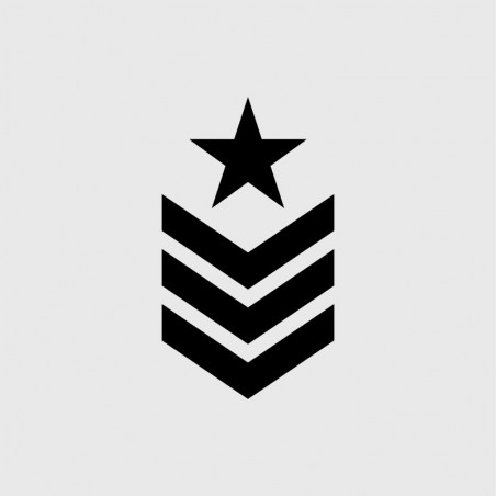 Adhesive Military star decal for Jeep