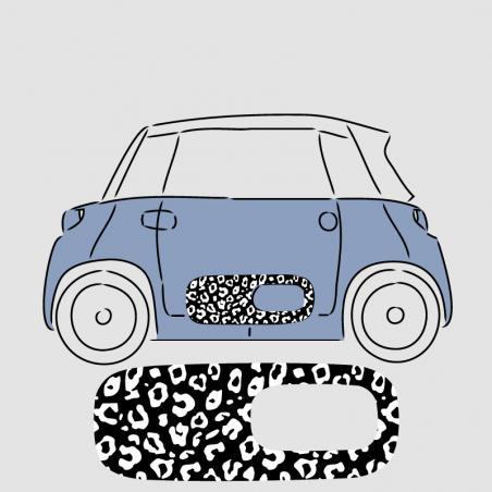 Panther Stickers for Citroën AMI Door